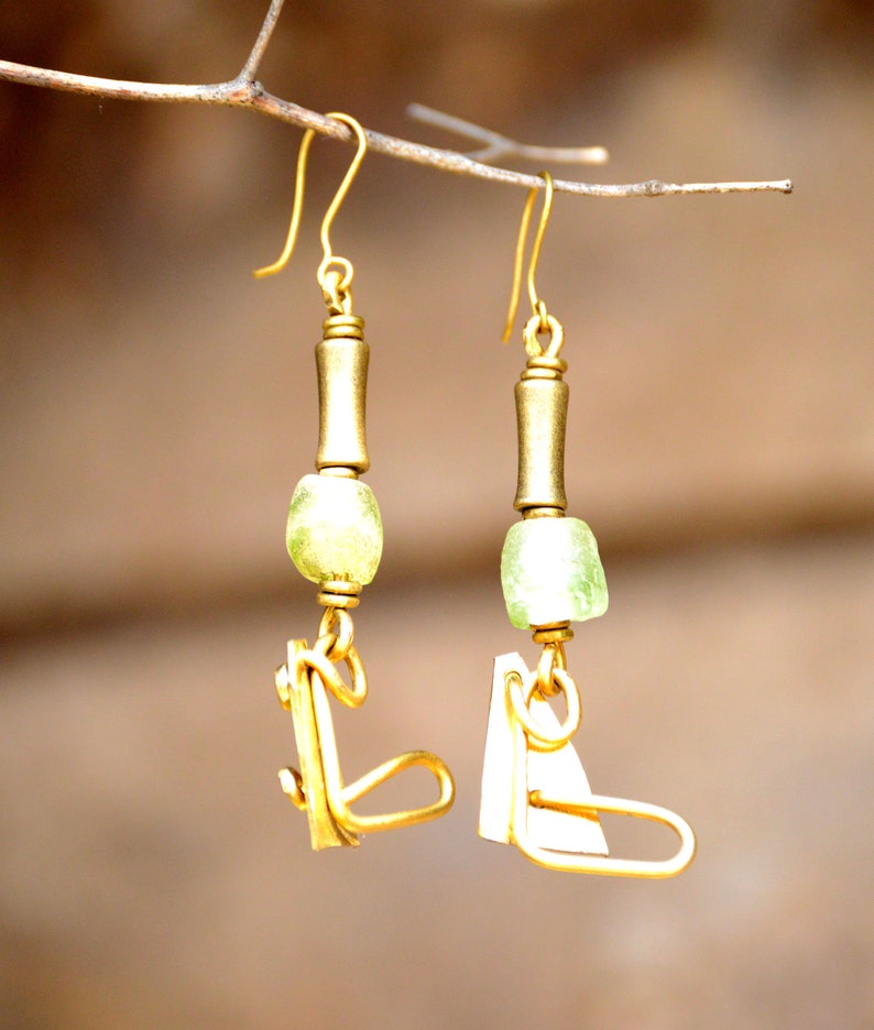 Delicate Wired Brass Braceletdainty African Wire Brass - Etsy