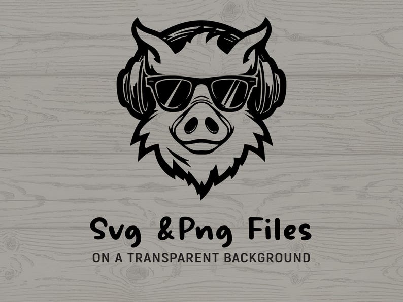 Boar Silhouette SVG PNG Bundle, Wild Hog Clipart Vector, Cricut Cut ...