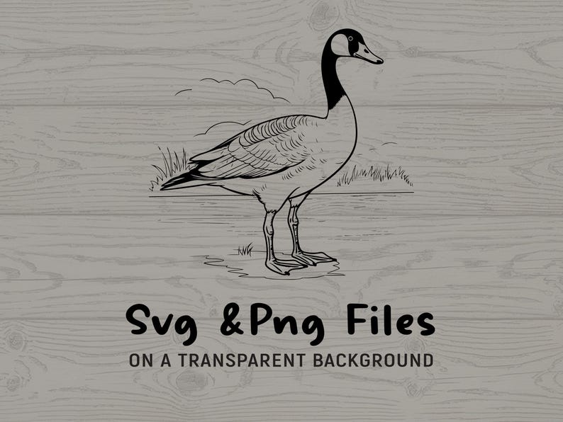 Canadian Geese SVG PNG Bundle, Wildlife Clipart - Etsy