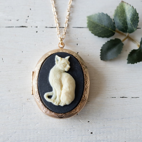 Cat Cameo - Etsy