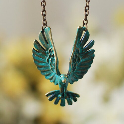 Silver Hawk Ring Handmade Art Jewelry | Etsy