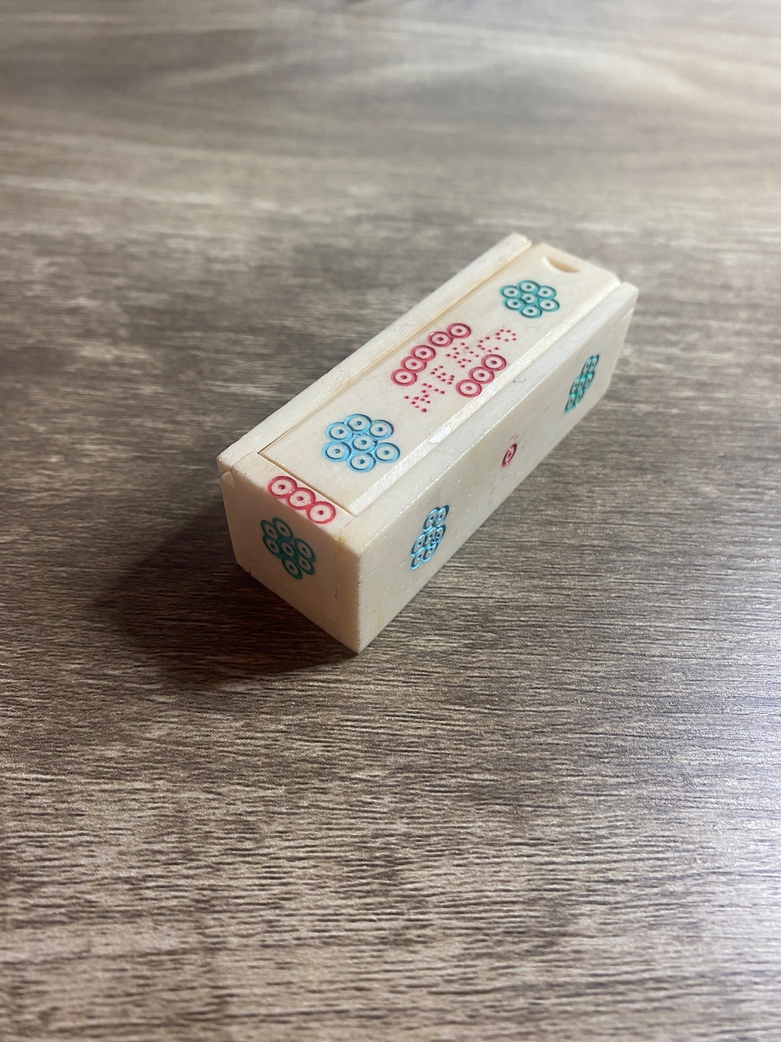 Antique Mexico Miniature Domino Set - Etsy