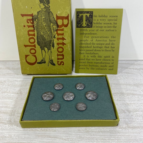 Colonial Buttons - Etsy