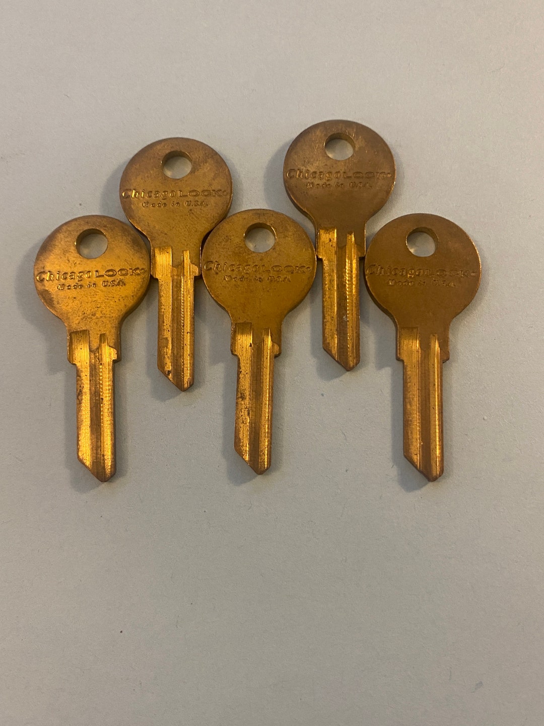 Chicago Lock Key Blank - Etsy