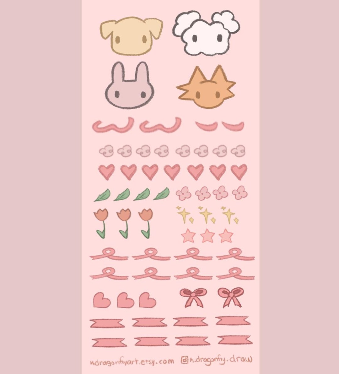 Toploader Sticker Sheet - Glossy Finish - Etsy