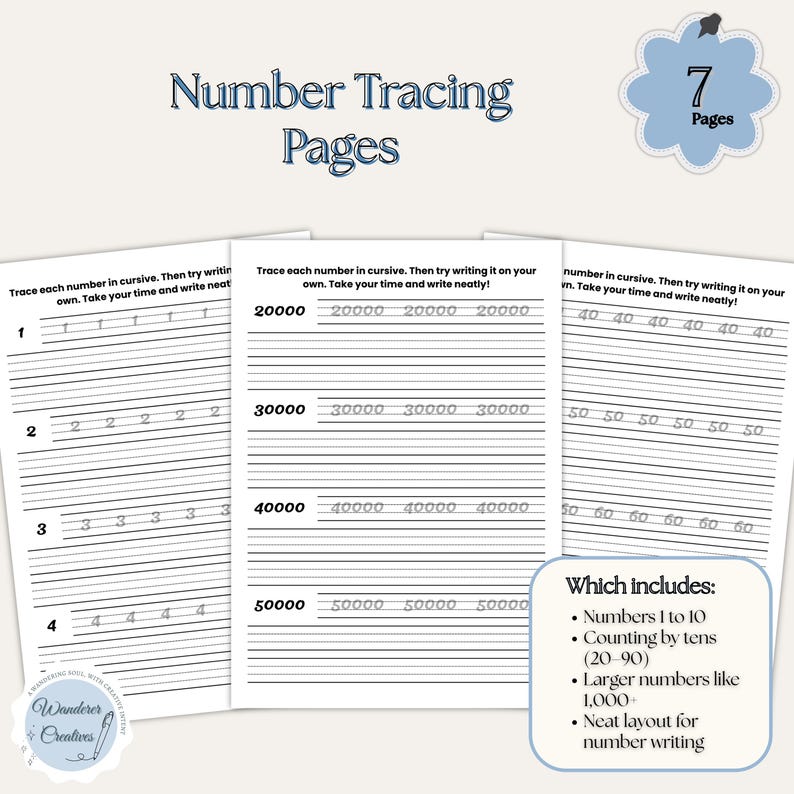 Adults Cursive Writing Practice Sheets Handwriting Practice Cursive PDF ...