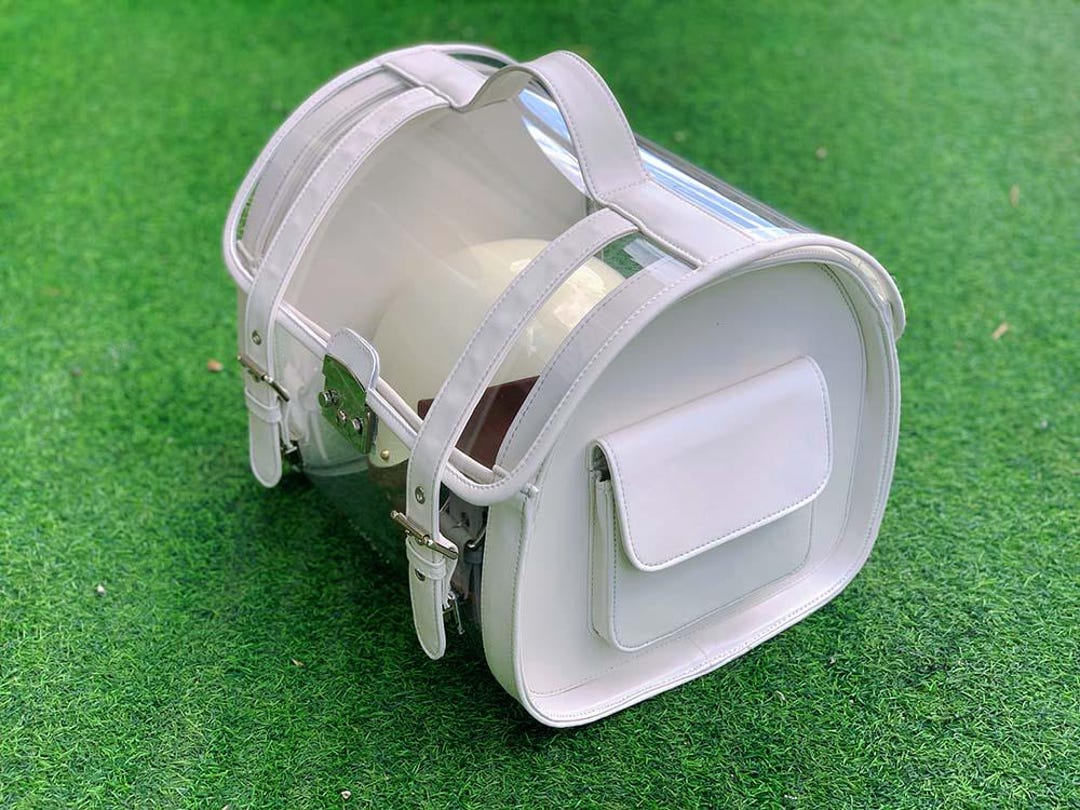 Vespa Tail Bag – Transparent & White, Fits Vespa Sprint, Primavera 150/ ...