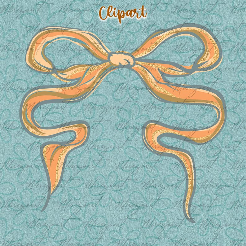 Preppy Floral Fall Coquette Alphabet PNG Set – Brushstroke Letters ...