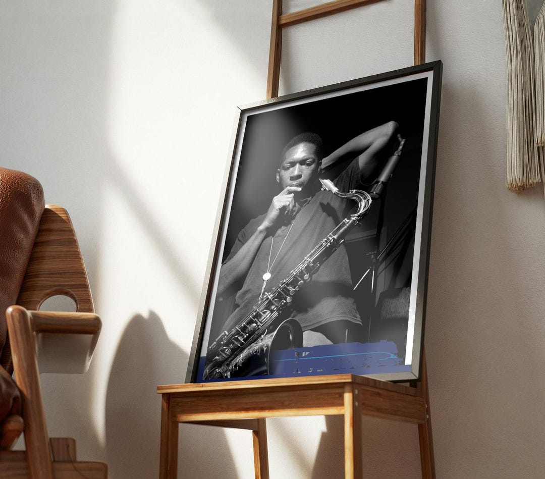 John Coltrane Digital Art Print | Music Poster | Music Memorabilia ...
