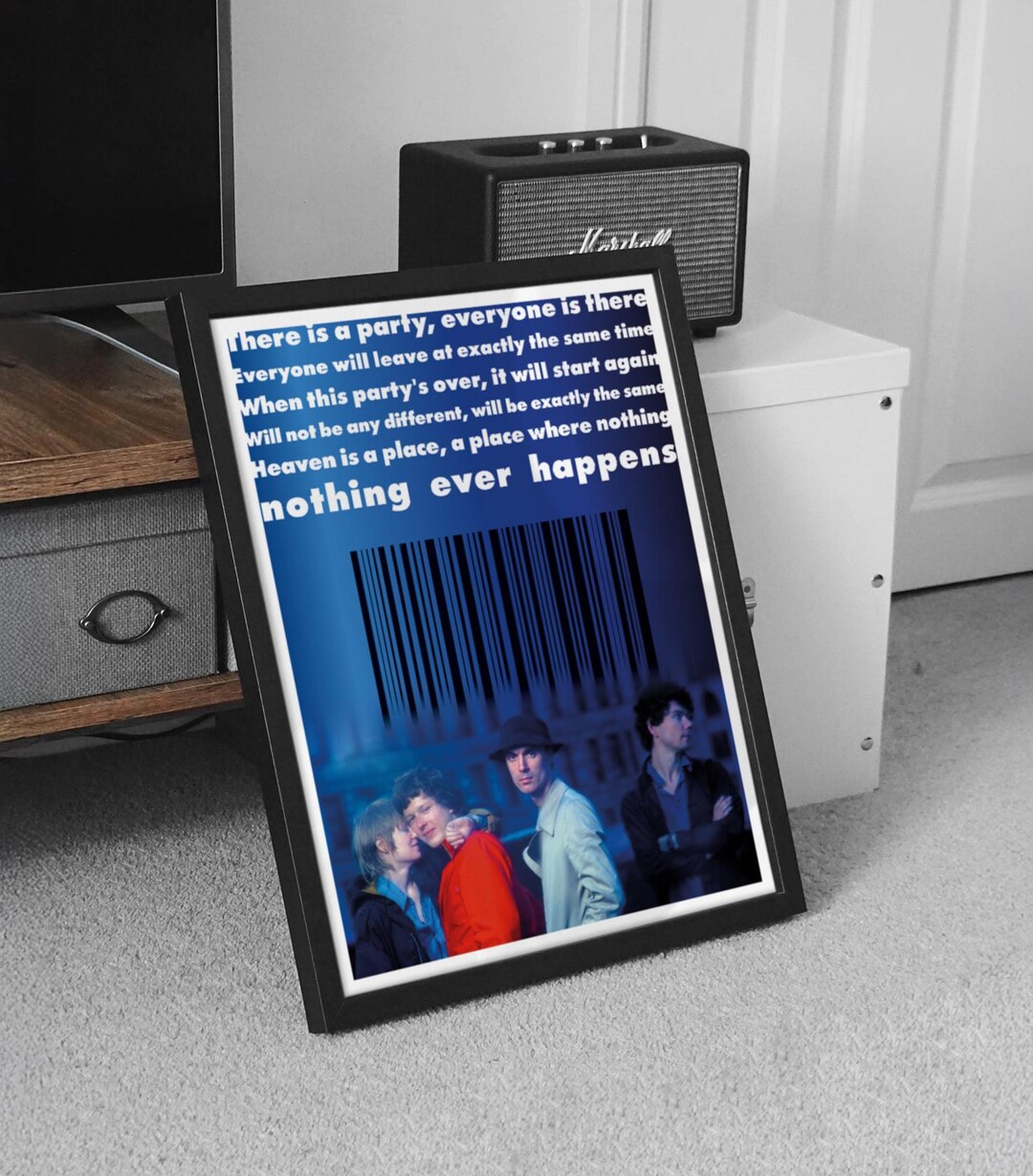 Talking Heads Digital Art Print | Music Poster | Music Memorabilia ...