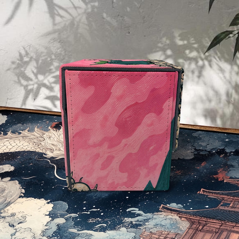 MTG Deck Box With Commander Display - Goblin Skull King, 100+ Sleeved ...
