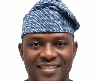 Yoruba Aso Oke Fila: African Men's Traditional Gobi Cap - Etsy
