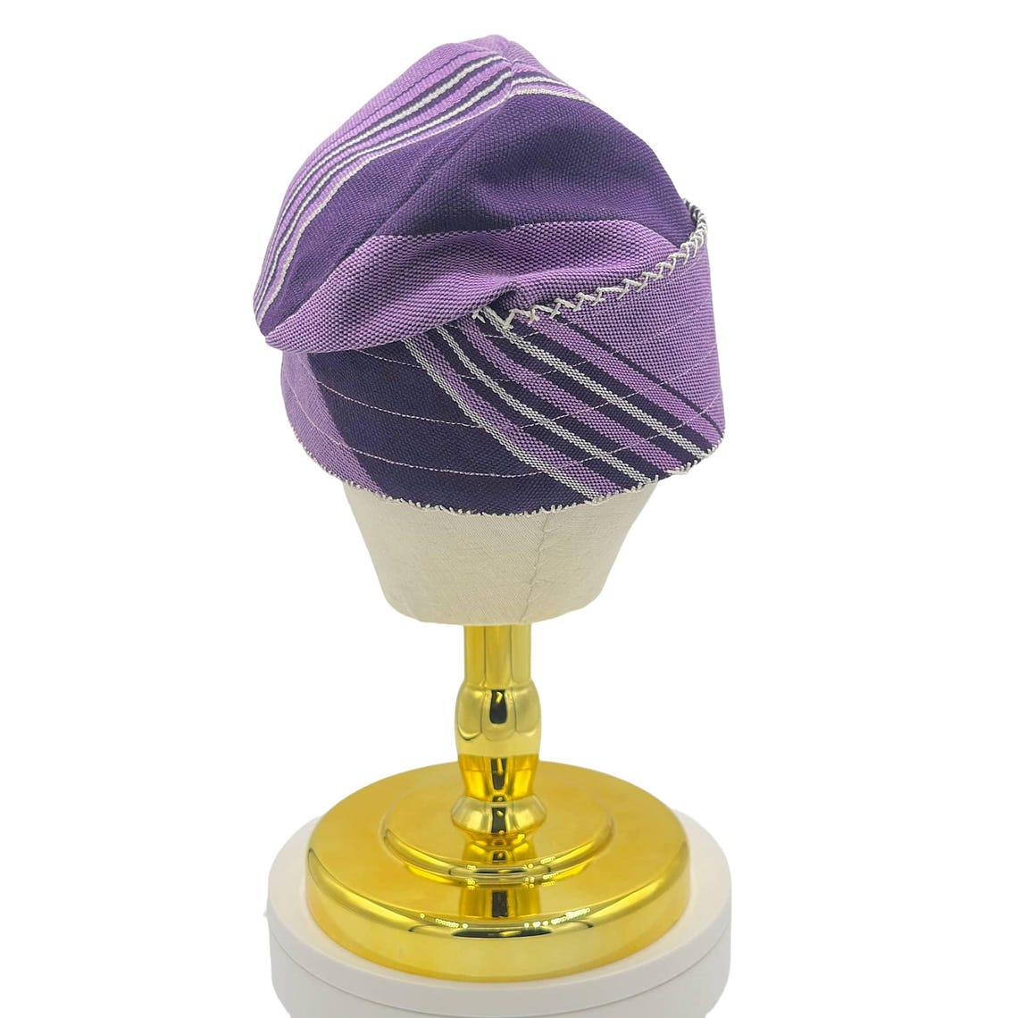 Knitted AFE Yoruba Aso Oke Fila: African Men's Traditional Gobi Cap - Etsy