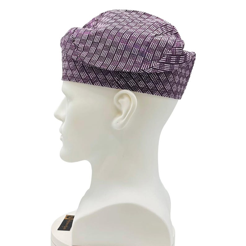 REGI Yoruba Aso Oke Fila: African Men's Traditional Gobi Cap - Etsy