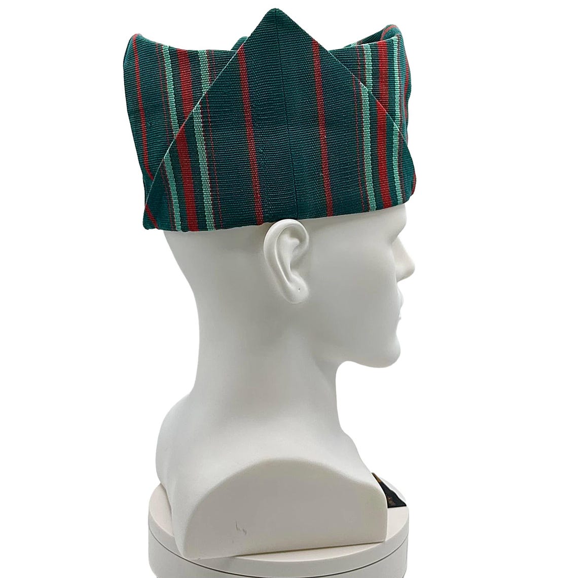 GREENIE Yoruba Abetiaja Cap: Aso Oke Fila, African Men's Traditional ...