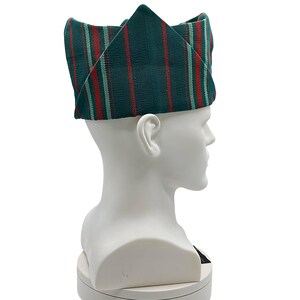 GREENIE Yoruba Abetiaja Cap: Aso Oke Fila, African Men's Traditional ...