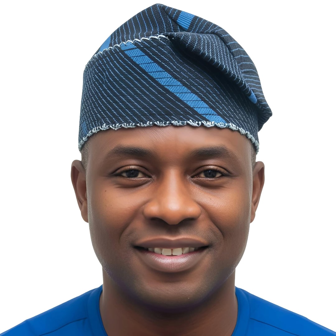 DURO Knitted Yoruba Aso Oke Fila: African Men's Traditional Gobi Cap - Etsy