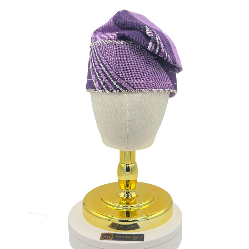 Knitted AFE Yoruba Aso Oke Fila: African Men's Traditional Gobi Cap - Etsy