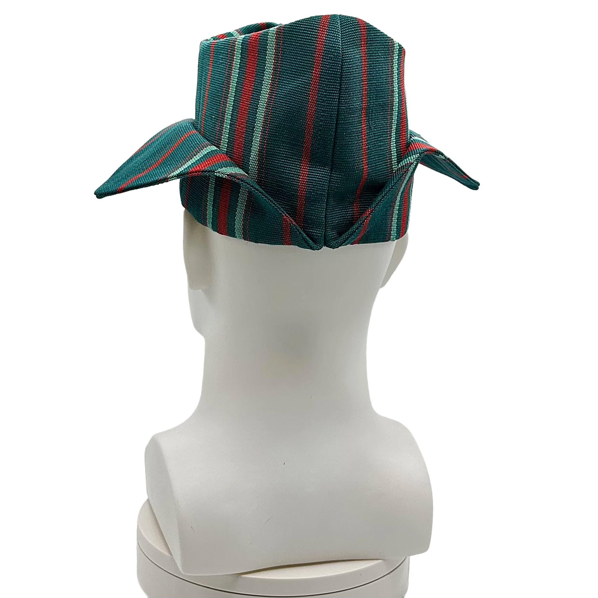 GREENIE Yoruba Abetiaja Cap: Aso Oke Fila, African Men's Traditional ...