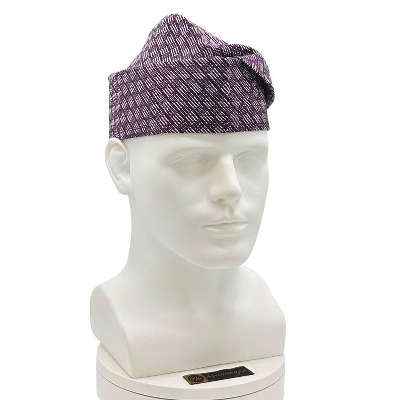 REGI Yoruba Aso Oke Fila: African Men's Traditional Gobi Cap - Etsy