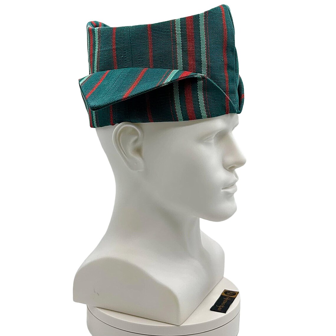 GREENIE Yoruba Abetiaja Cap: Aso Oke Fila, African Men's Traditional ...