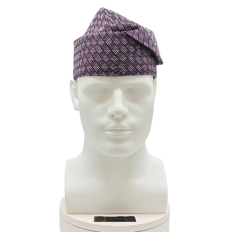 REGI Yoruba Aso Oke Fila: African Men's Traditional Gobi Cap - Etsy