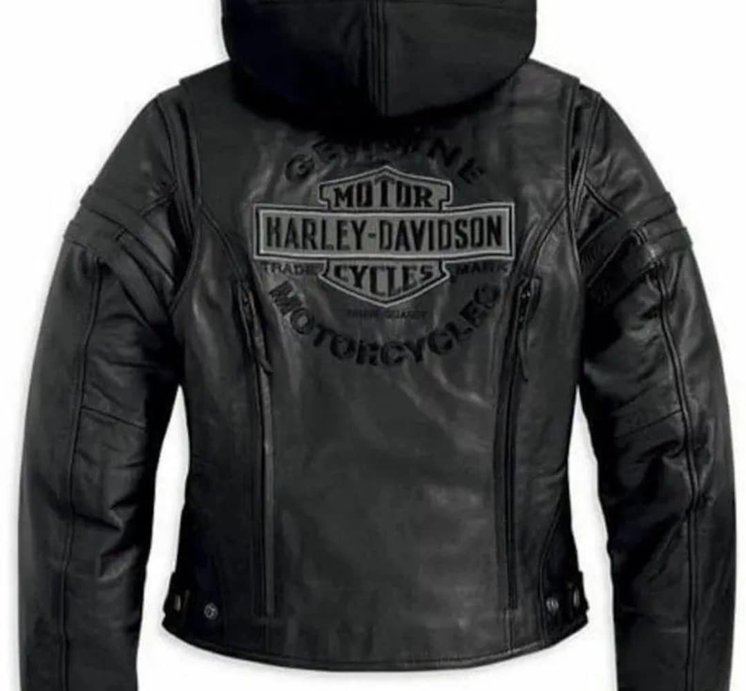 Women's Miss Enthusiast 3-in-1 Leather Motorcycle Riding Jacket ...