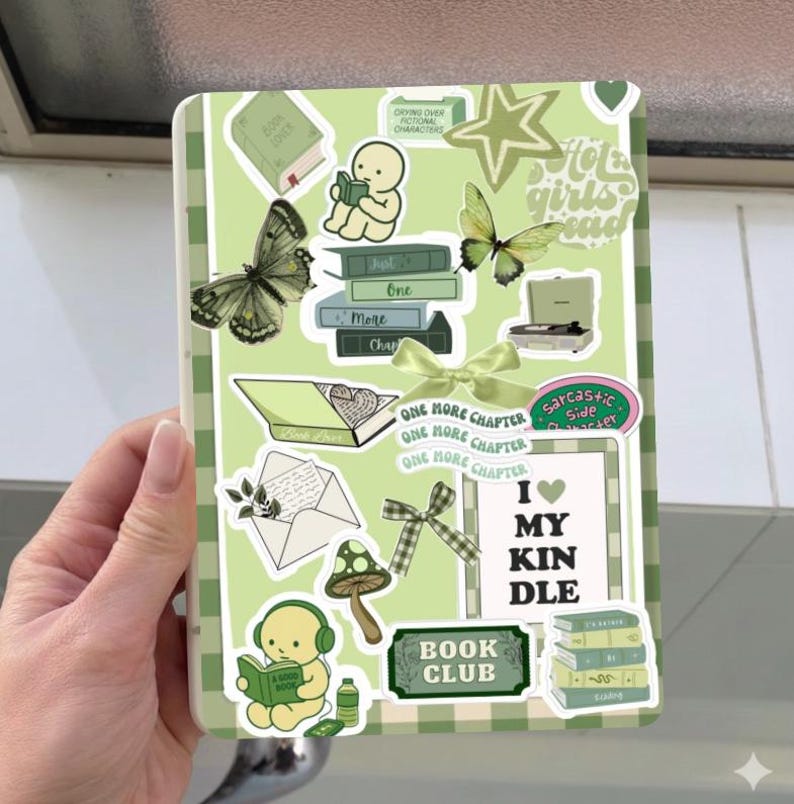 SMISKI Inspired Kindle Insert Slip DIGITAL - Printable Bookish Sticker ...