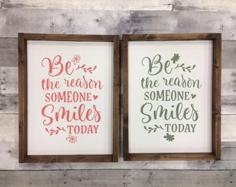 Be the Reason Someone Smiles Today School Counselor Poster