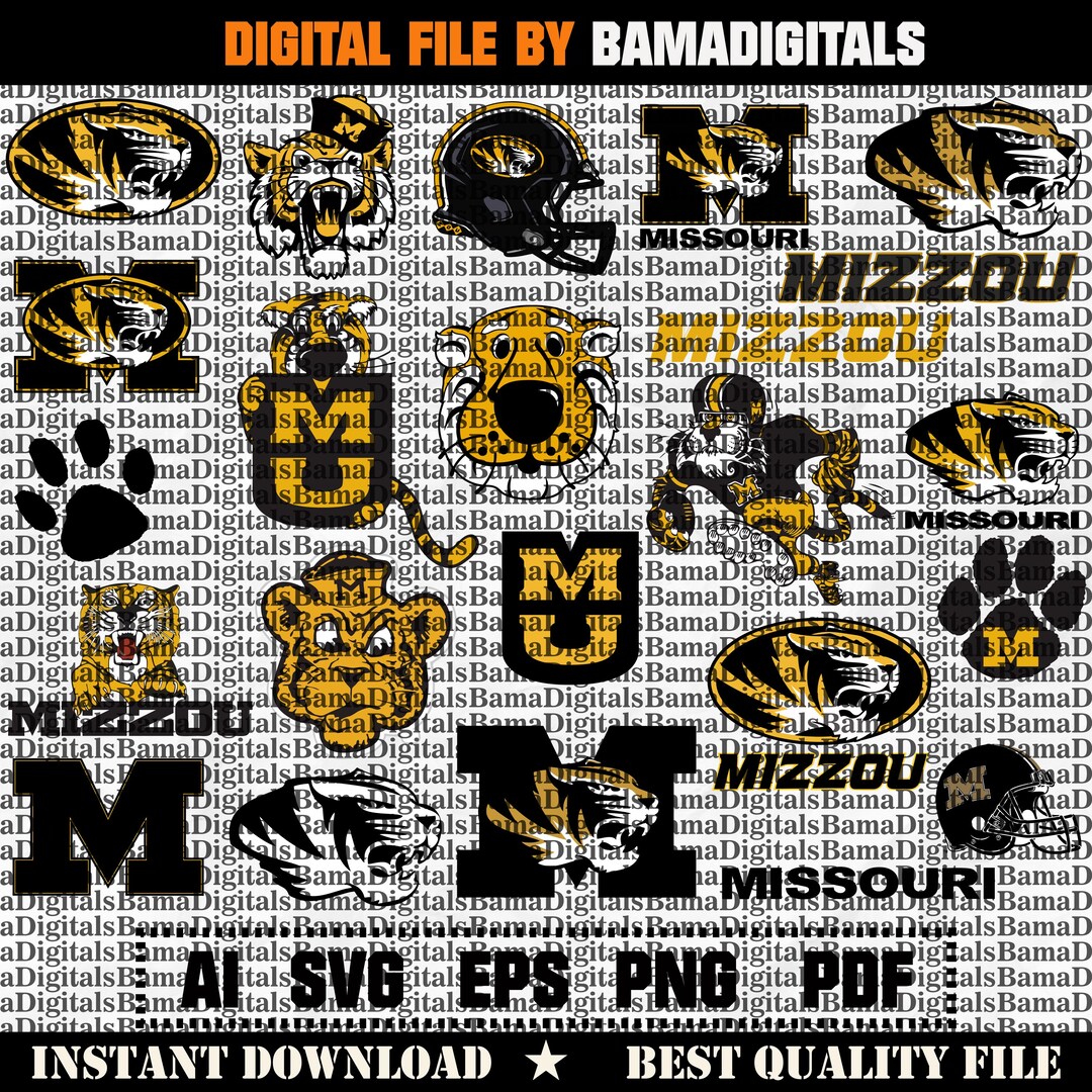 College Football SVG Bundle, University & Basketball Logos, Cut Files ...