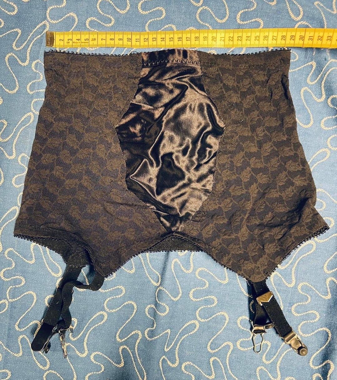 Vintage Crown-ette Size 28/M Firm Control Girdlette Garter Belt With 4 ...