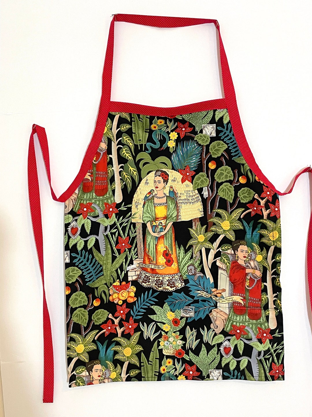 Frida in Her Garden Apron - Etsy