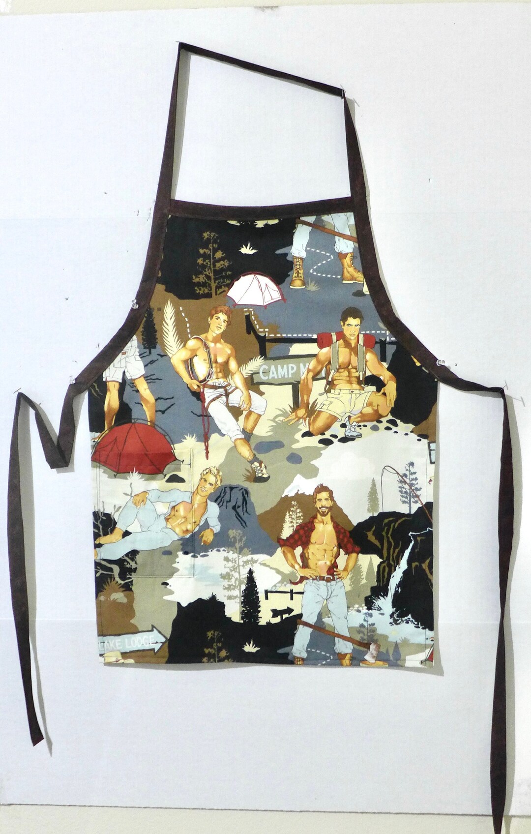 OUTDOORSY CAMPER GUYS Apron - Etsy