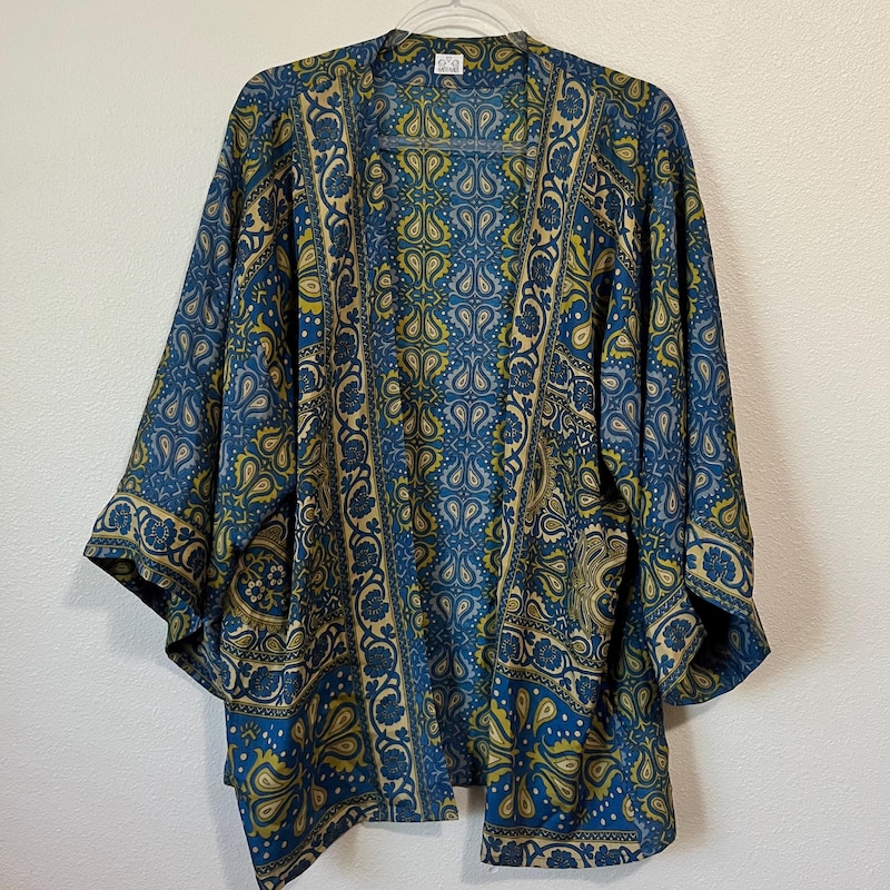 Kimono Upcycled Clothing - Etsy