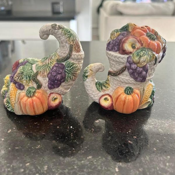 Ceramic Cornucopia - Etsy