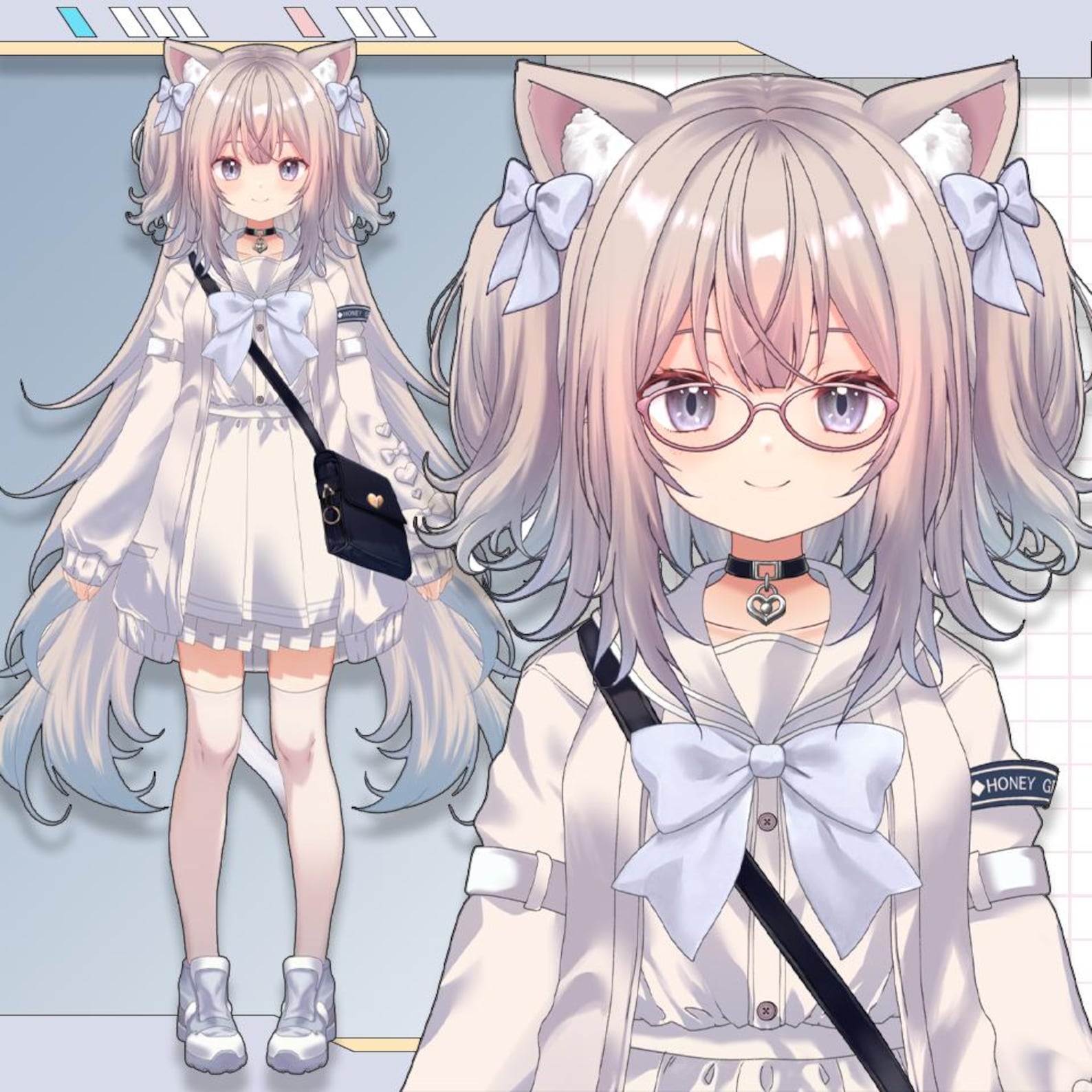 Premade Live2d Vtuber Model: Fully Rigged, Ready to Use - Etsy