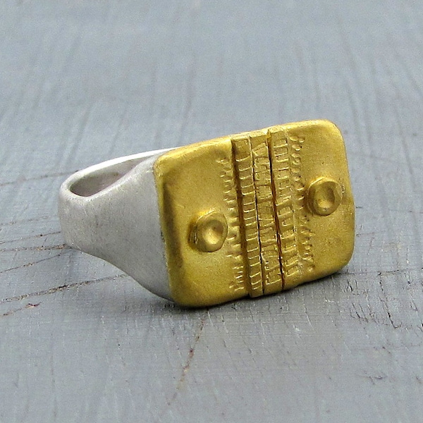 24k Gold Ring - Etsy