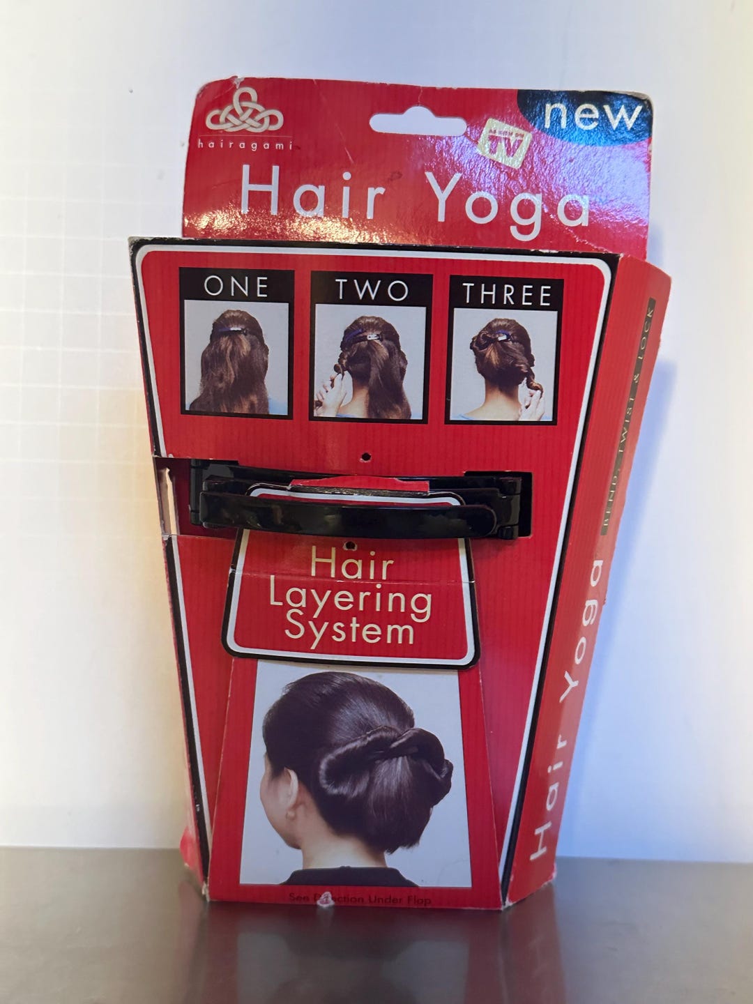 2001 HAIRAGAMI Hair Yoga Hair Layering System Fashion Clips as Seen on ...