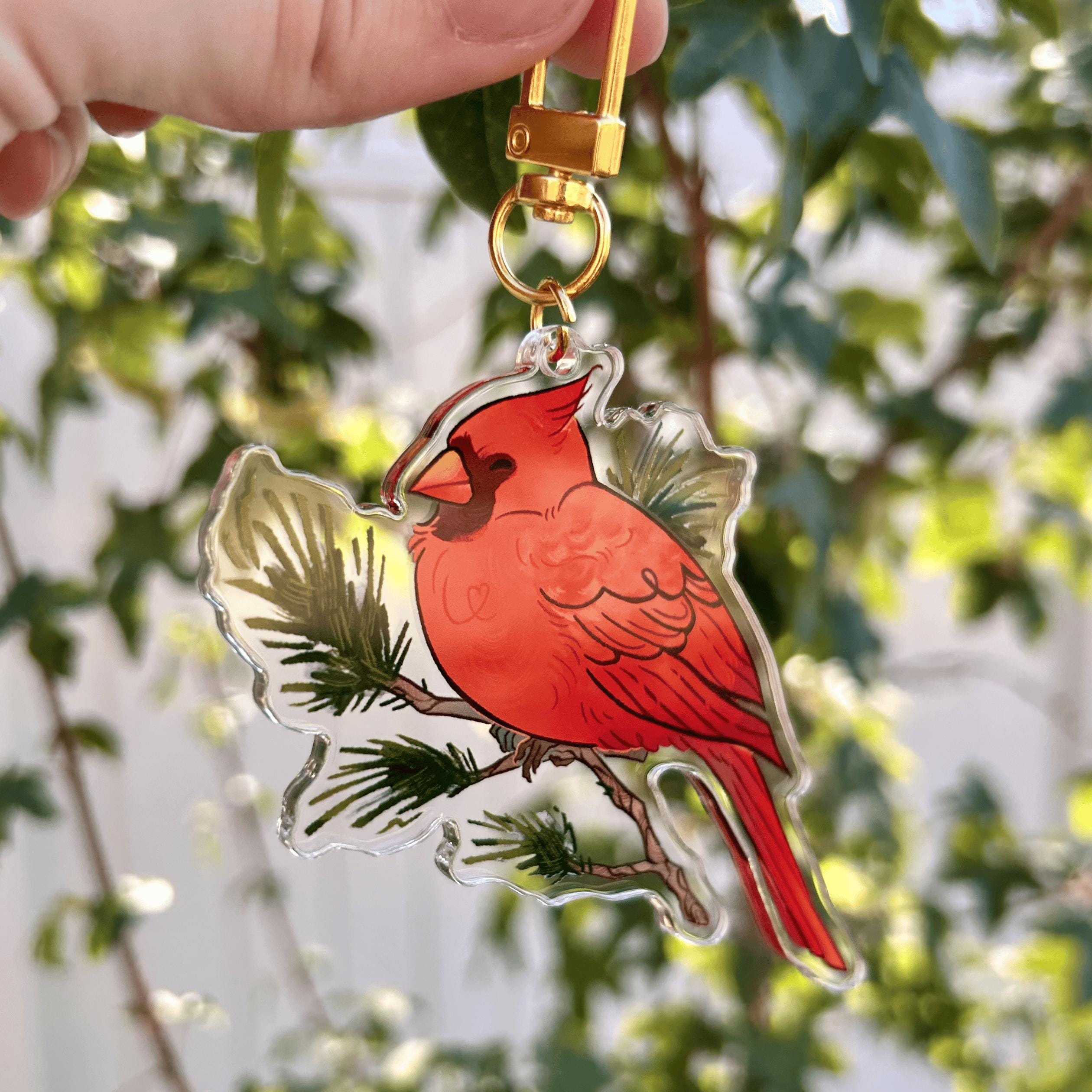 Bird Acrylic Keychains - Etsy