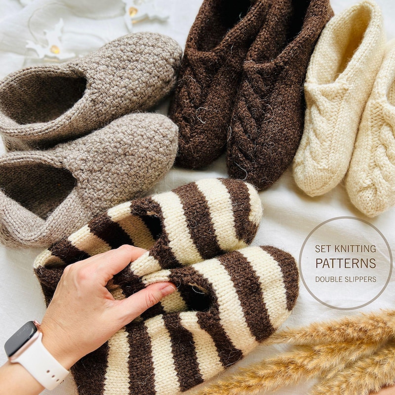 Sailor slipper knitting pattern - Etsy.de