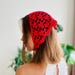Crochet Lace Bandana Pattern: Easy Cotton Kerchief With Video (PDF ...