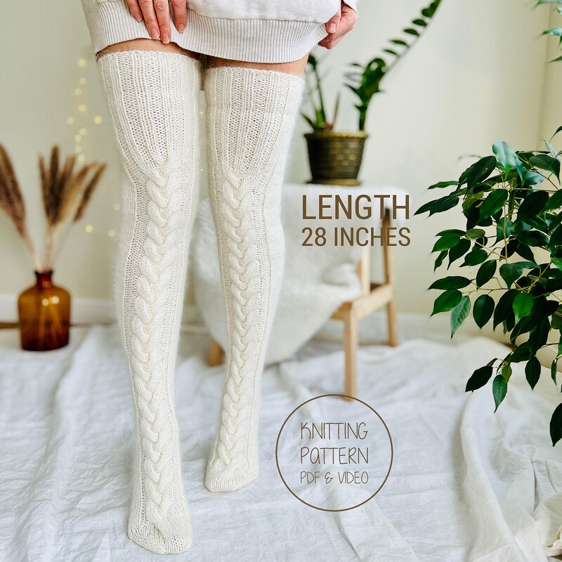 Thigh High Stockings - Etsy