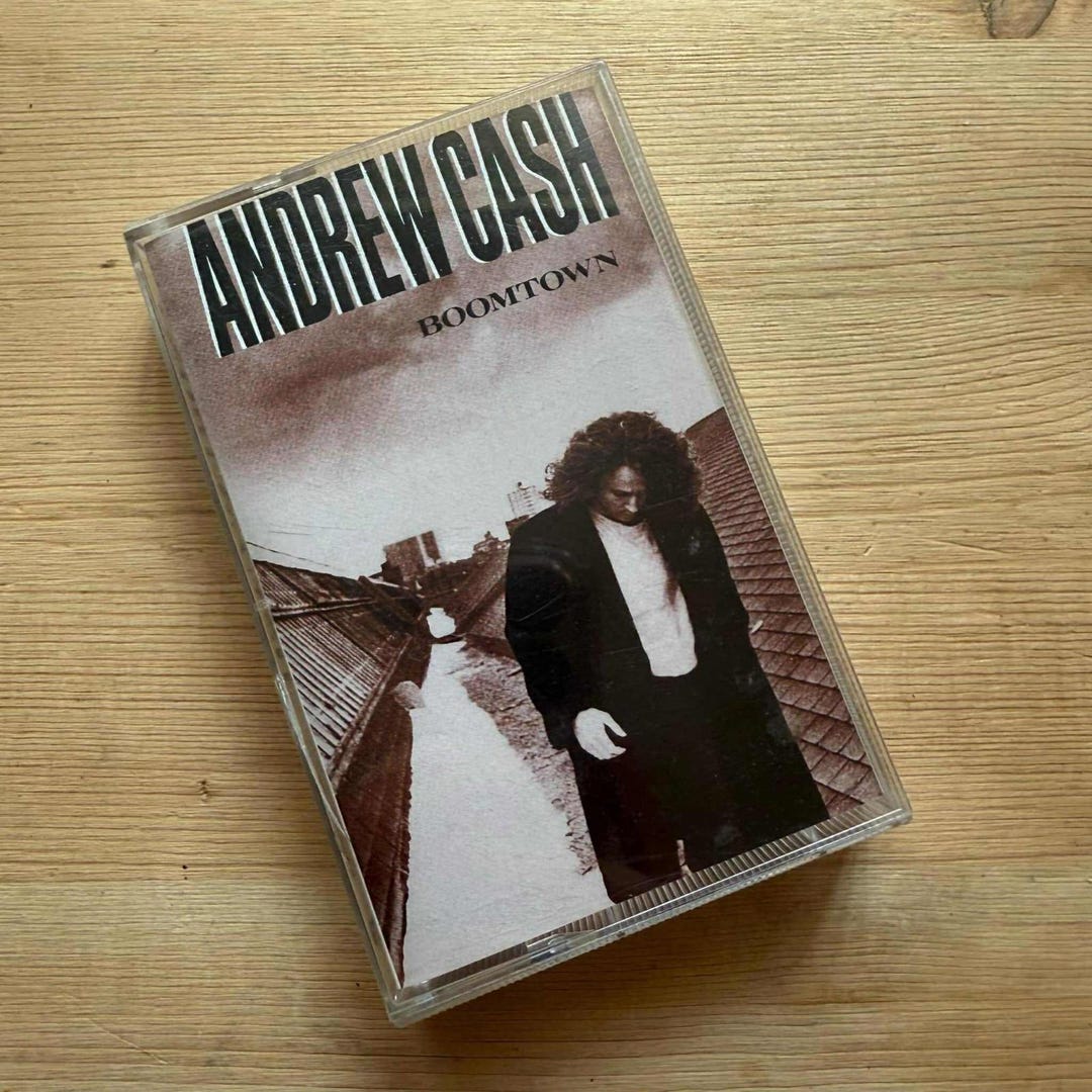 Andrew Cash – Boomtown Vintage Cassette Tapes VG+ C20 - Etsy