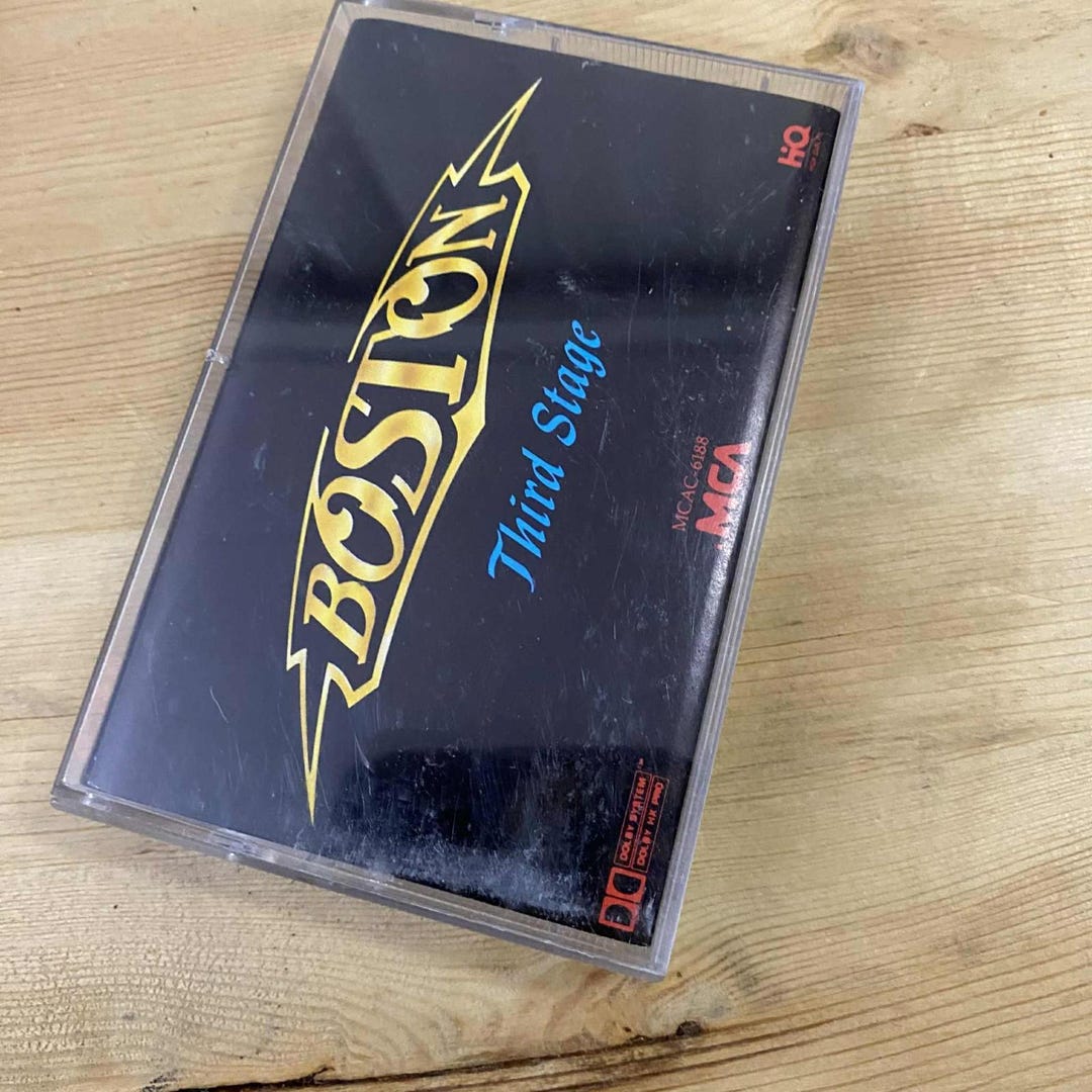 Boston – Third Stage Vintage Cassette Tapes VG+ C24 - Etsy