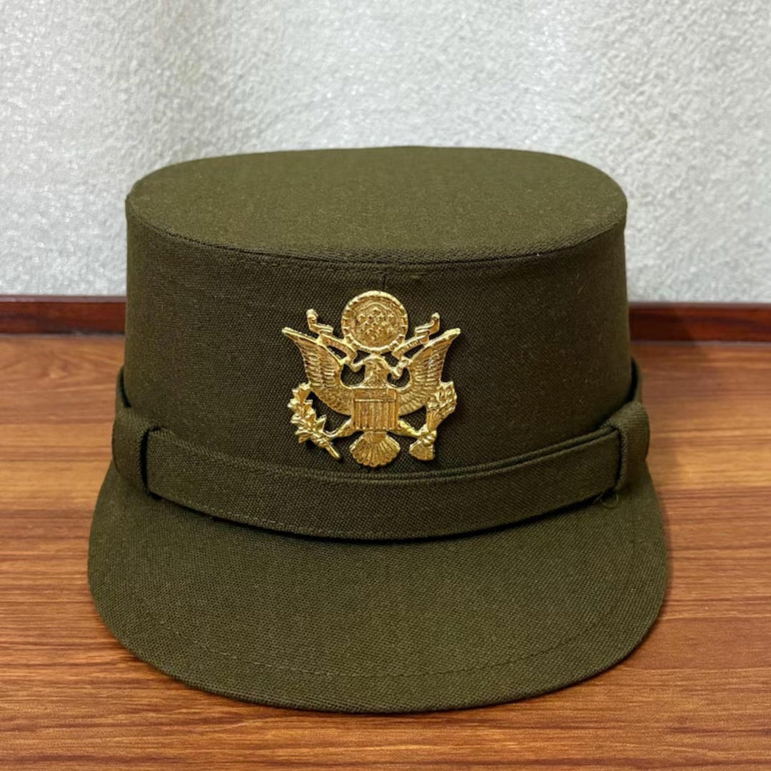 WAC Hat Handmade Womens Army Corps Army Hat Military Cap Us Army Hat ...