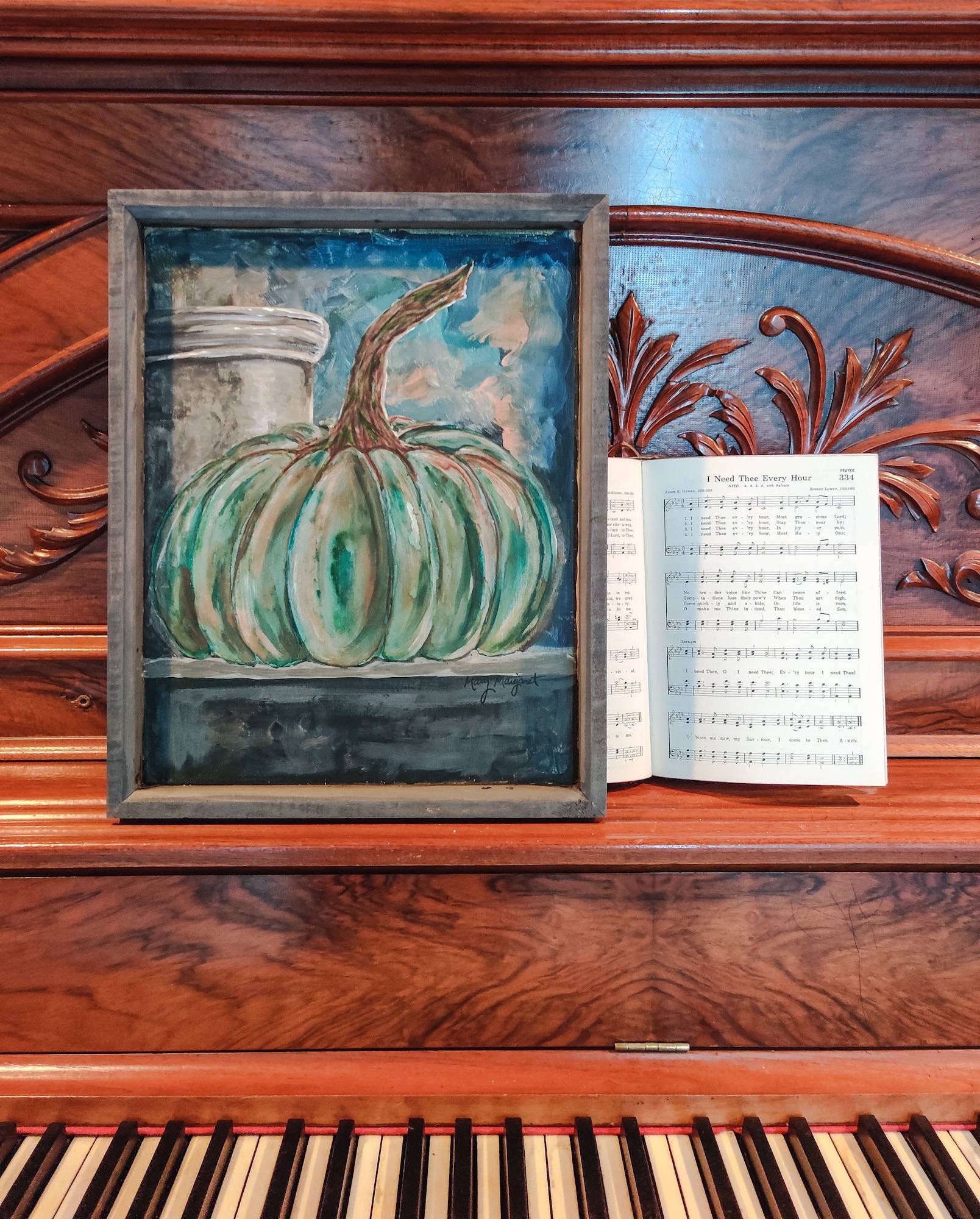 Pumpkin Keyboard Art