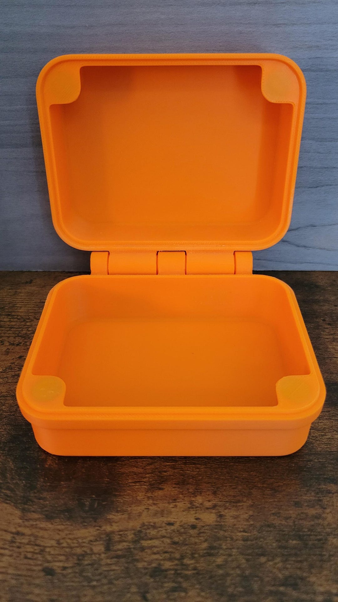 Container W/ Magnetic Lid 3D Printed Print in Place (PIP) Hinge - Etsy