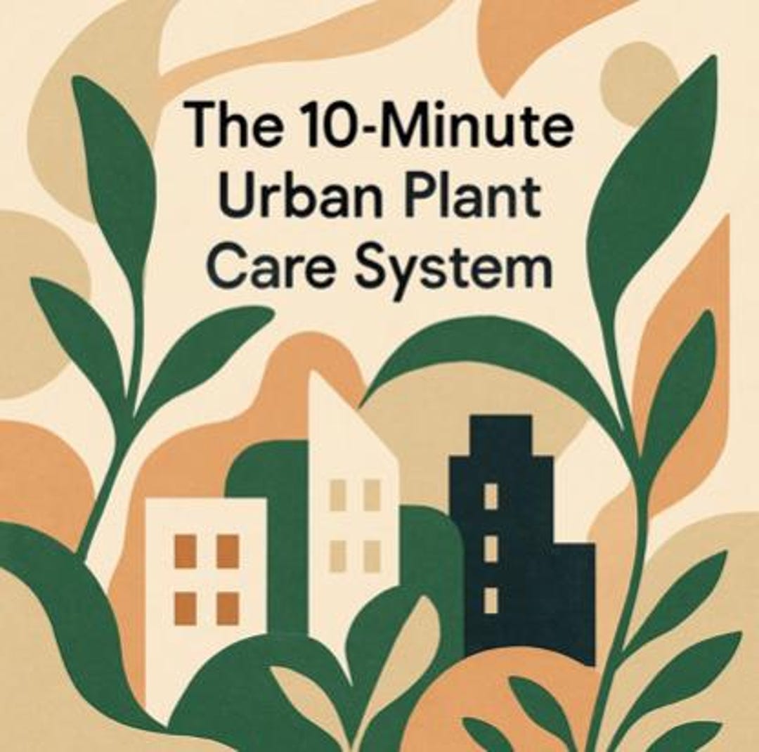The 10 Minute Urban Plant Care System - Etsy