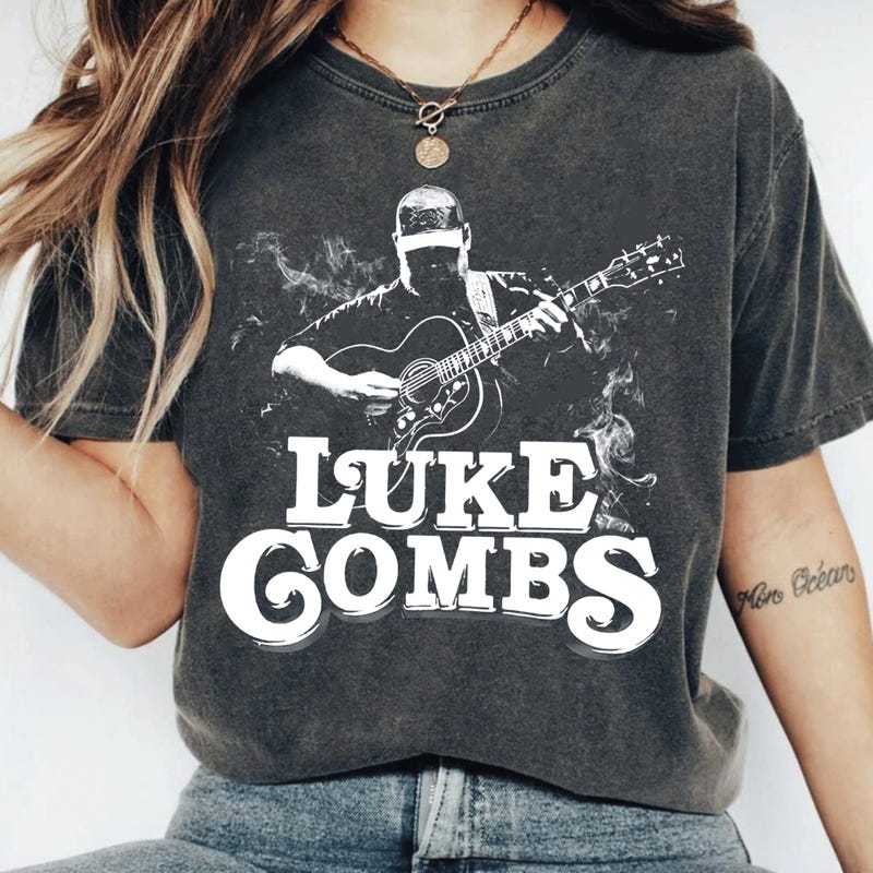 Luke Combs Shirt - Etsy