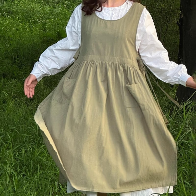 Rustic Linen Aprons - Etsy